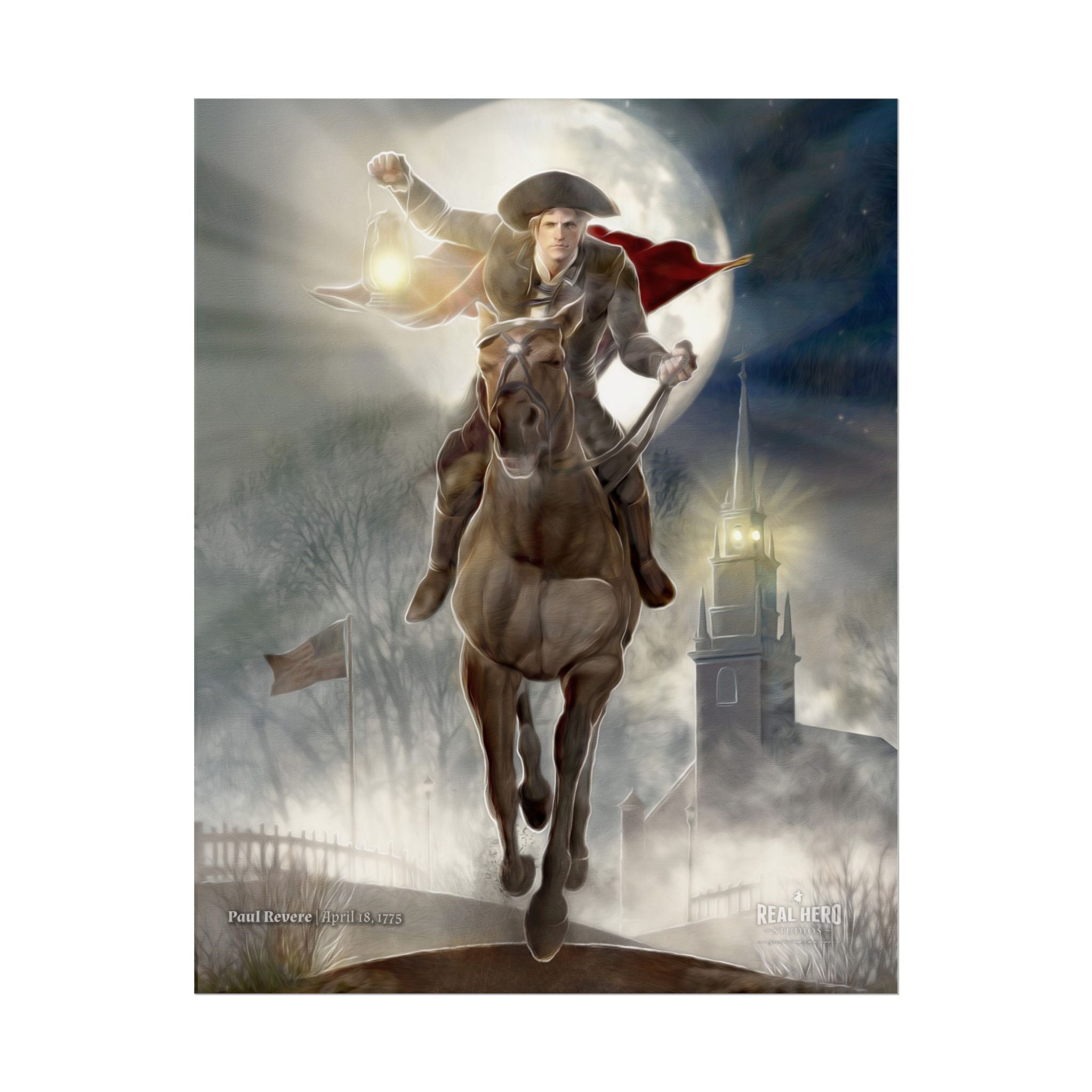 Poster | Paul Revere – Real Hero Studios