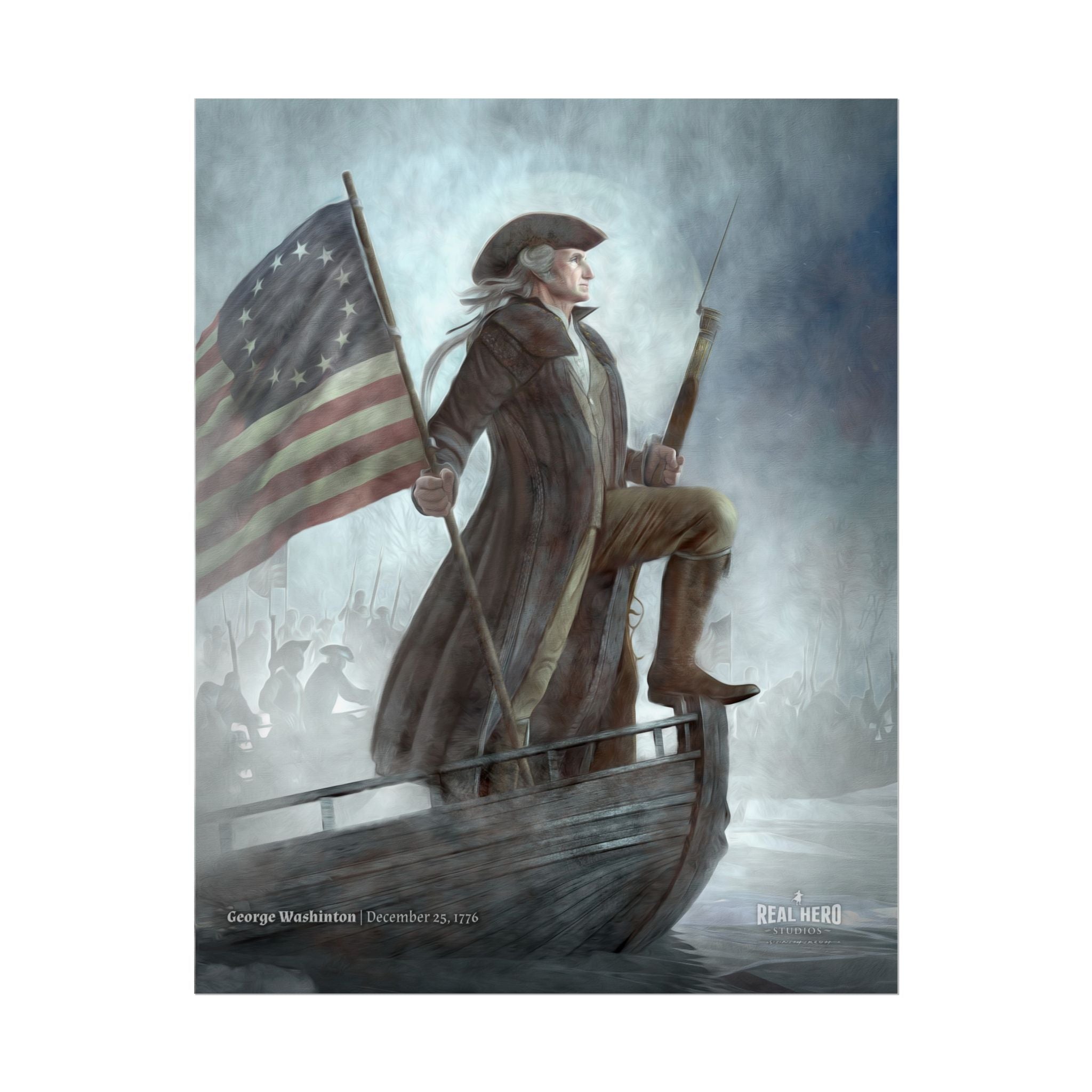 Poster | George Washington – Real Hero Studios