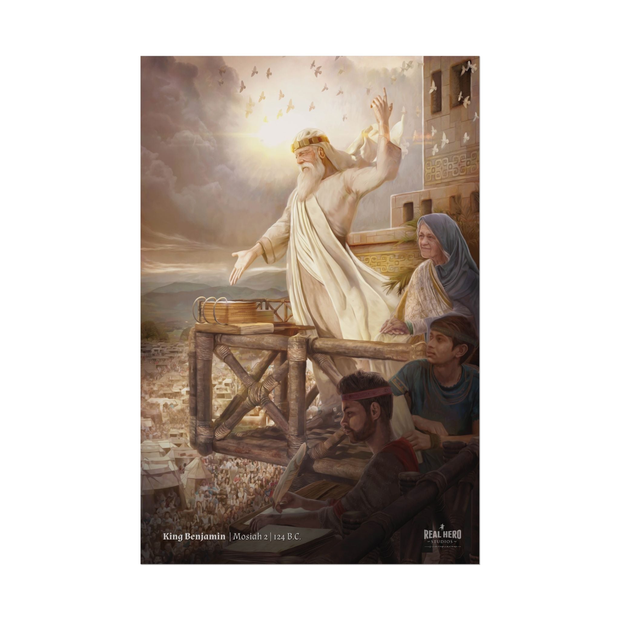 Poster | King Benjamin – Real Hero Studios