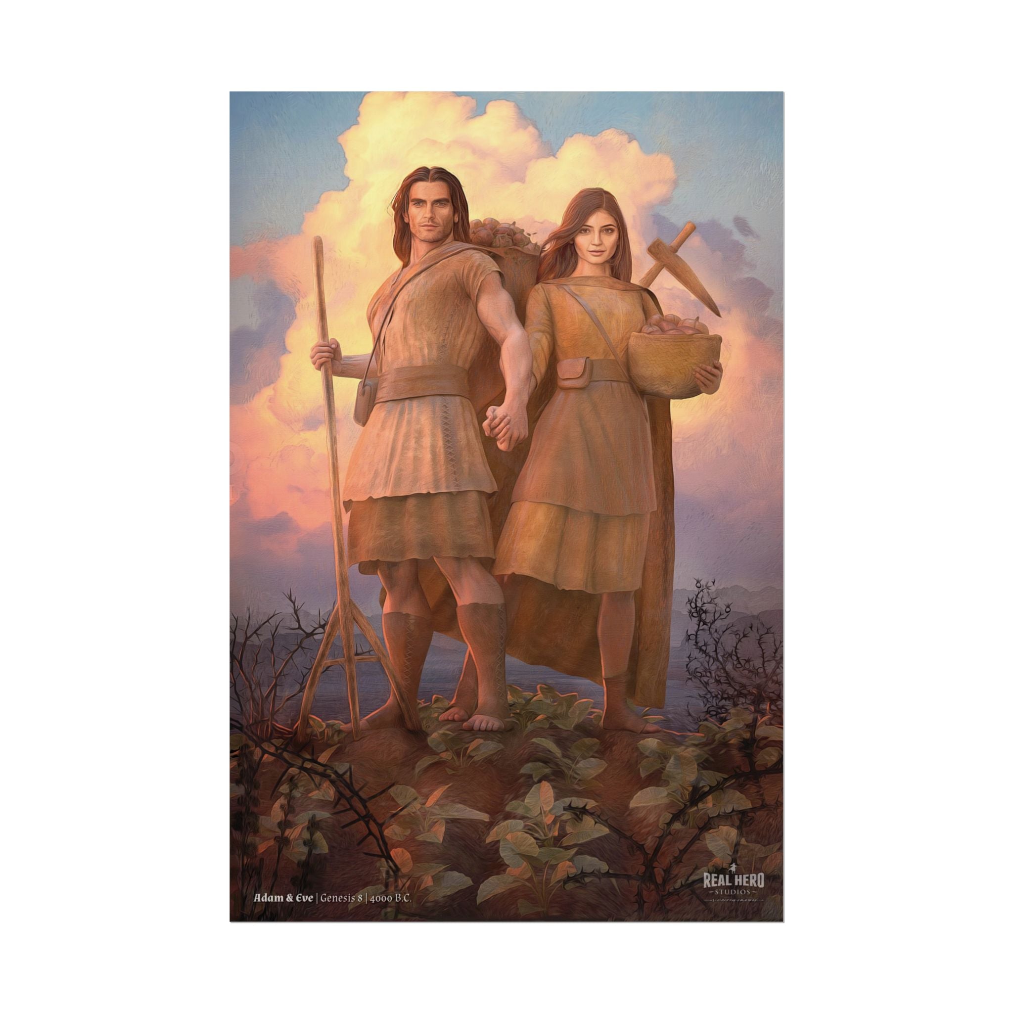 Poster | Adam & Eve – Real Hero Studios