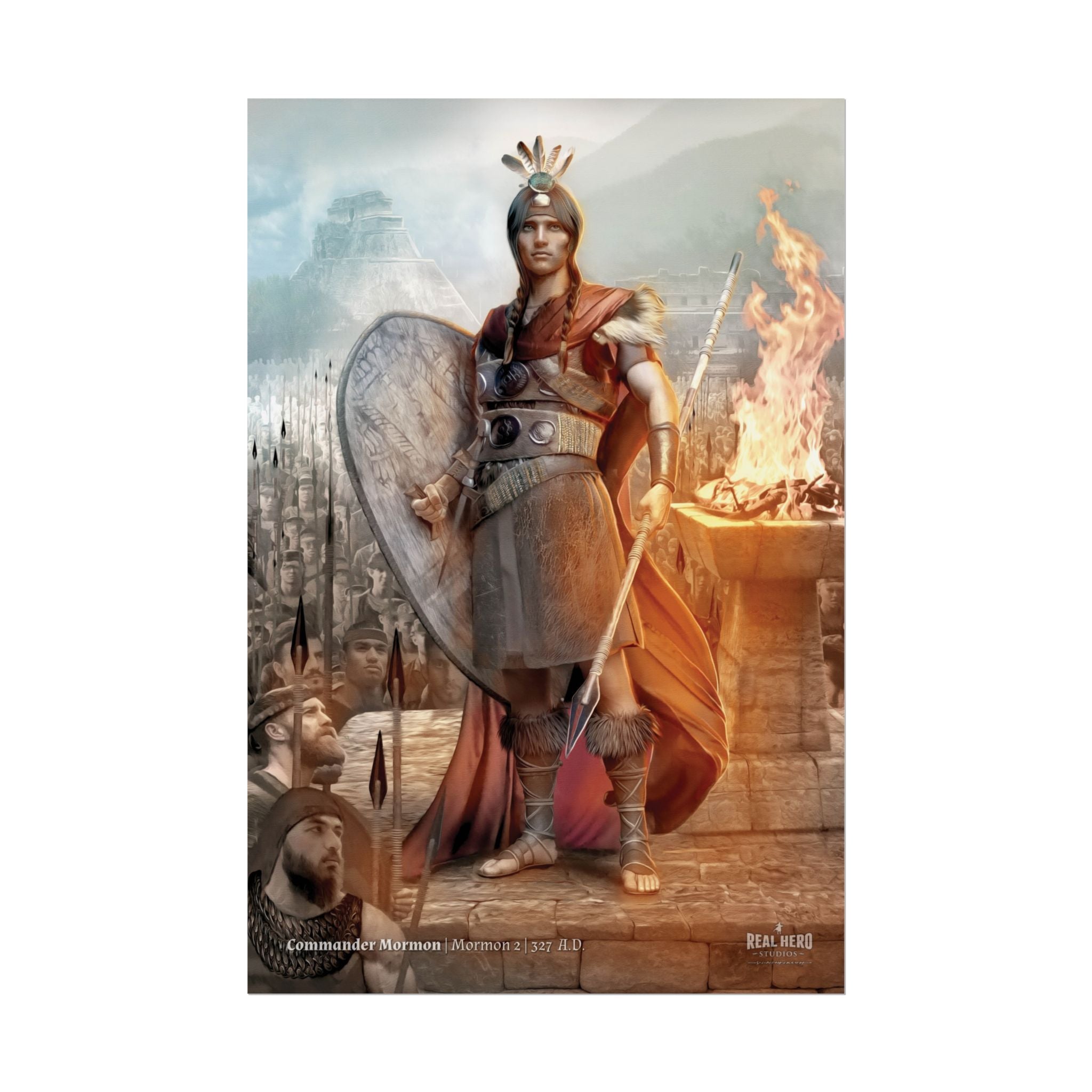 Poster | Commander Mormon – Real Hero Studios